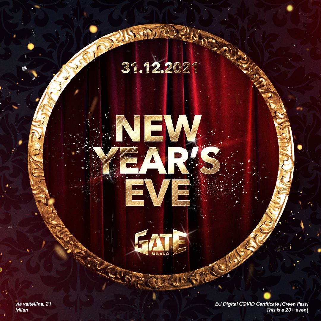 capodanno gate milano 2022 - Milano In Discoteca