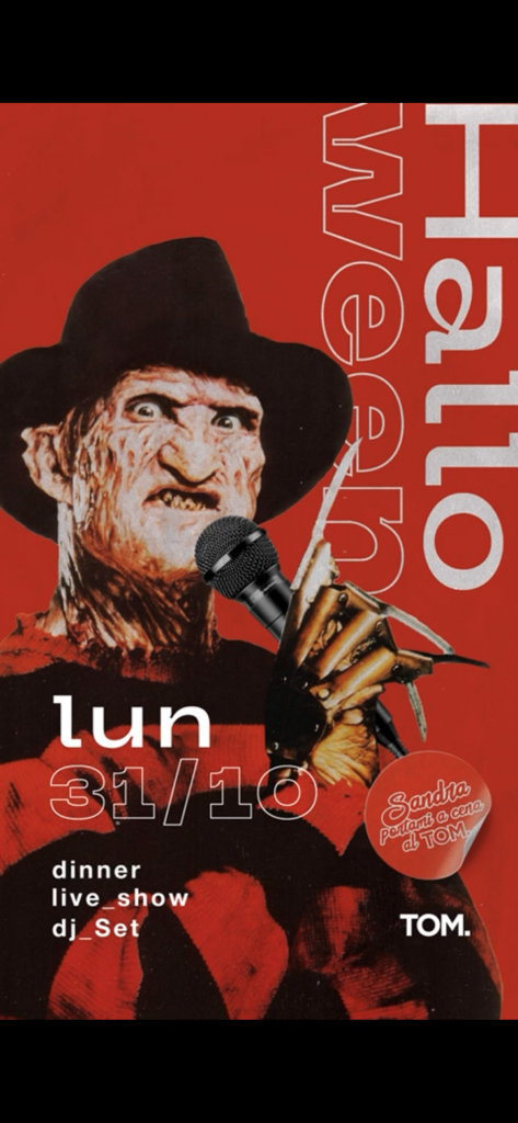 Halloween Tom Milano 2023 - Info e tavoli 3888945886